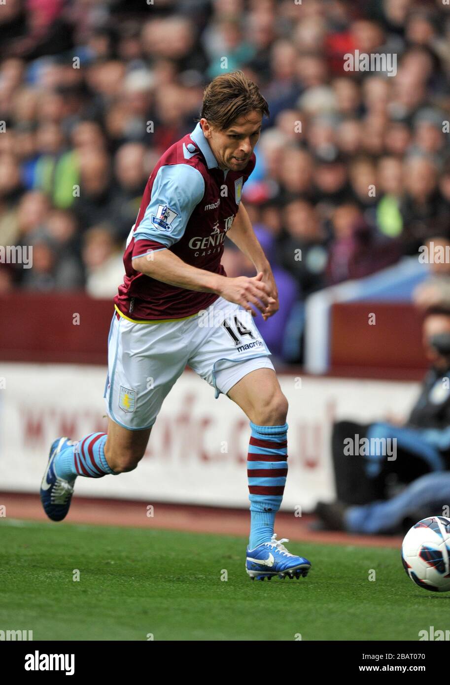 Aston Villa's Brett Holman Stock Photo - Alamy