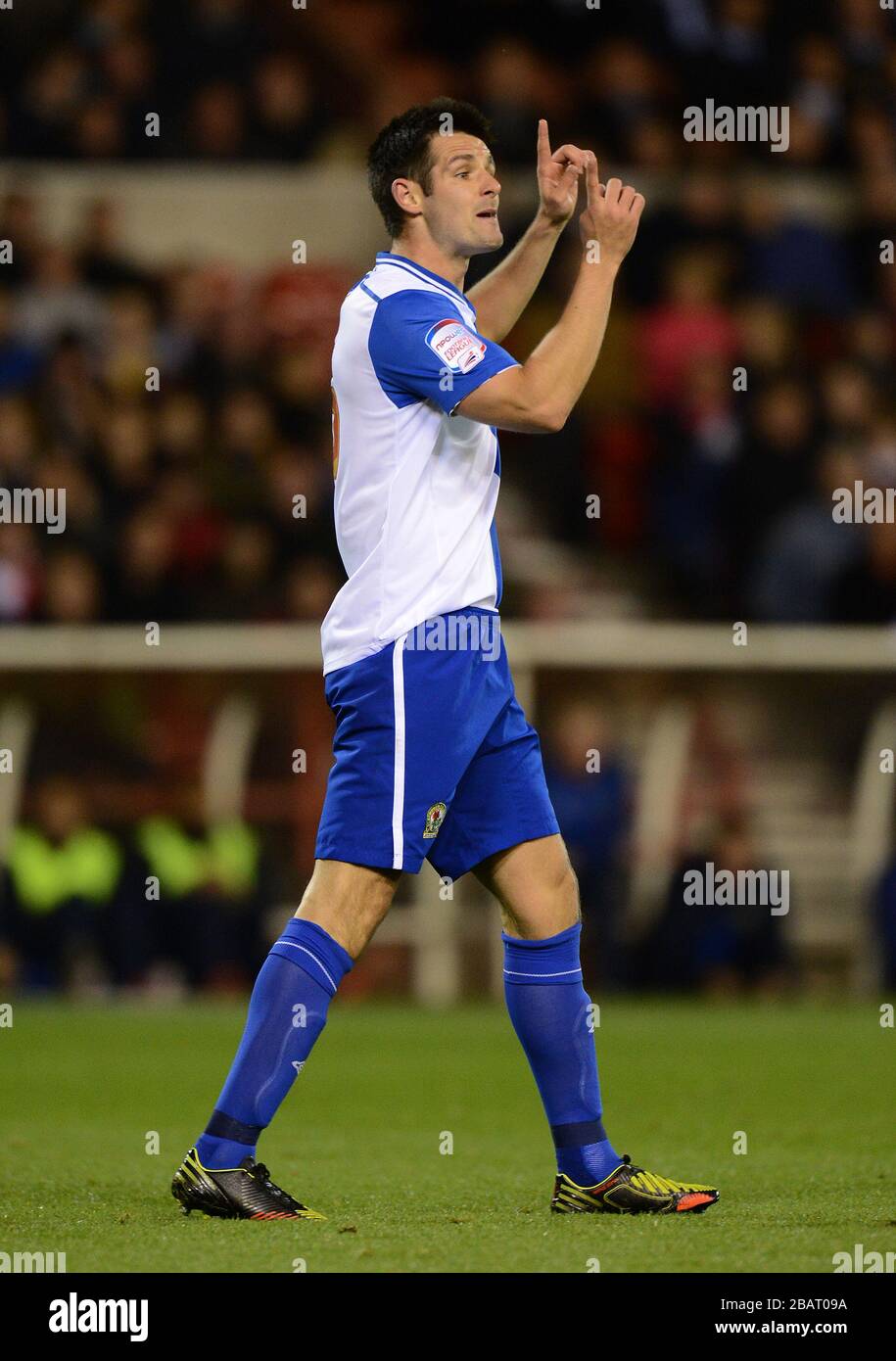 Blackburn Rovers' Scott Dann Stock Photo - Alamy