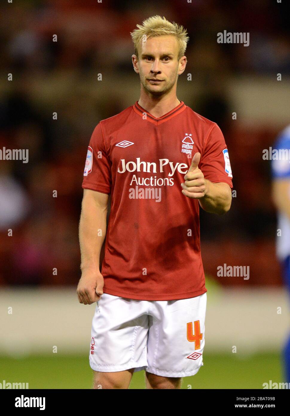 Nottingham Forest's Simon Gillett Stock Photo - Alamy