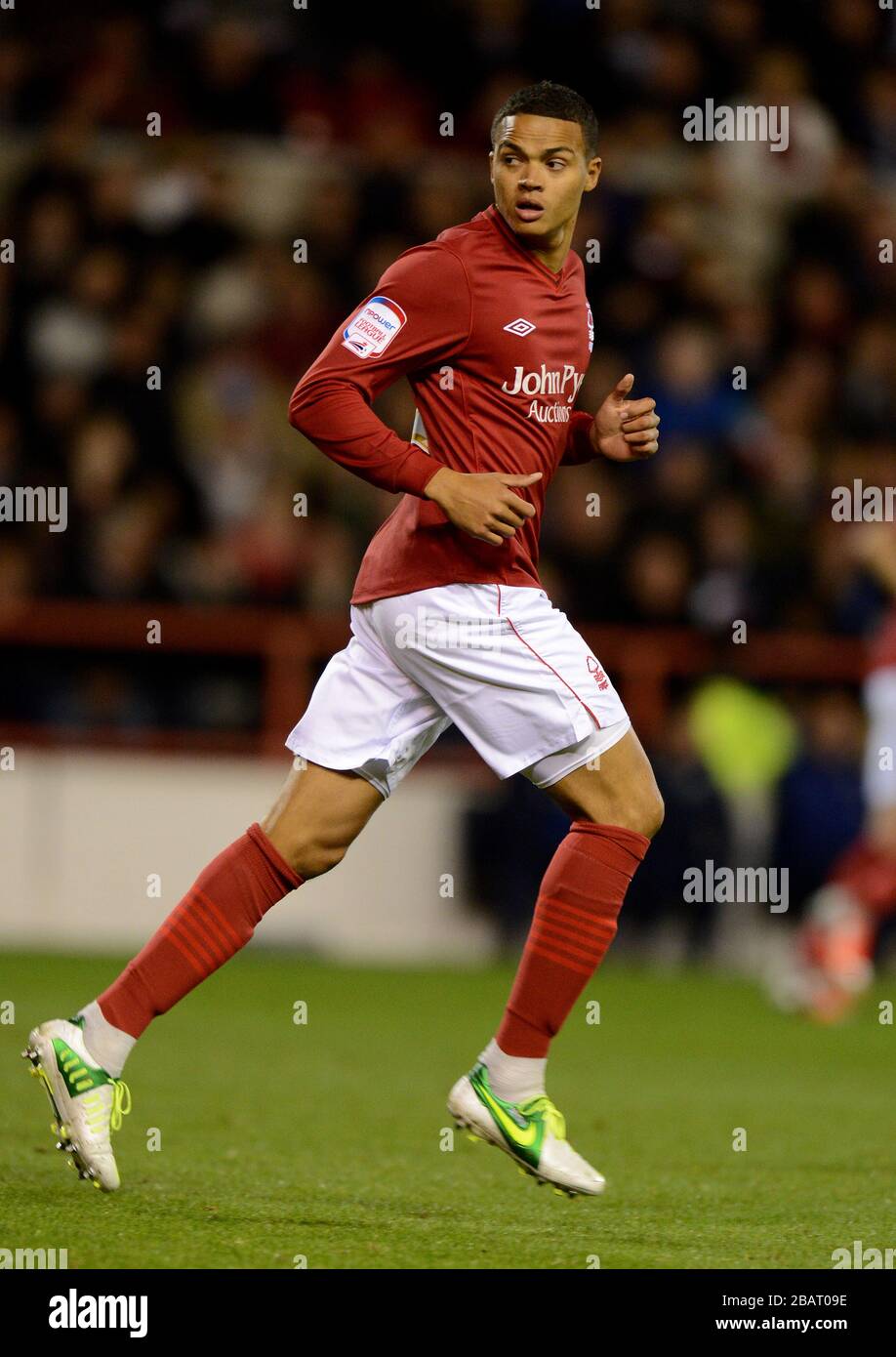 Nottingham Forest's Jermaine Jenas Stock Photo - Alamy