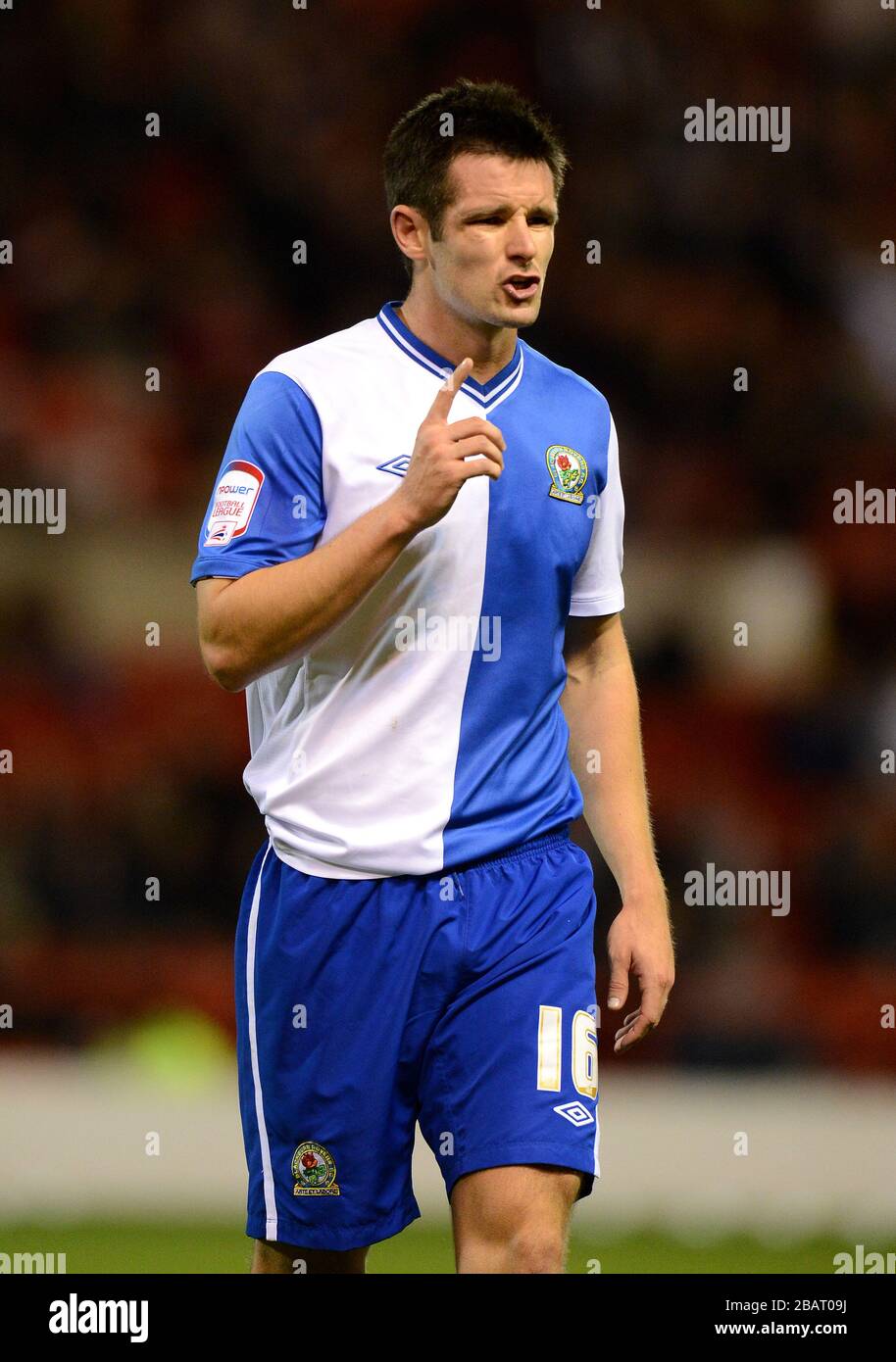 Blackburn Rovers' Scott Dann Stock Photo - Alamy