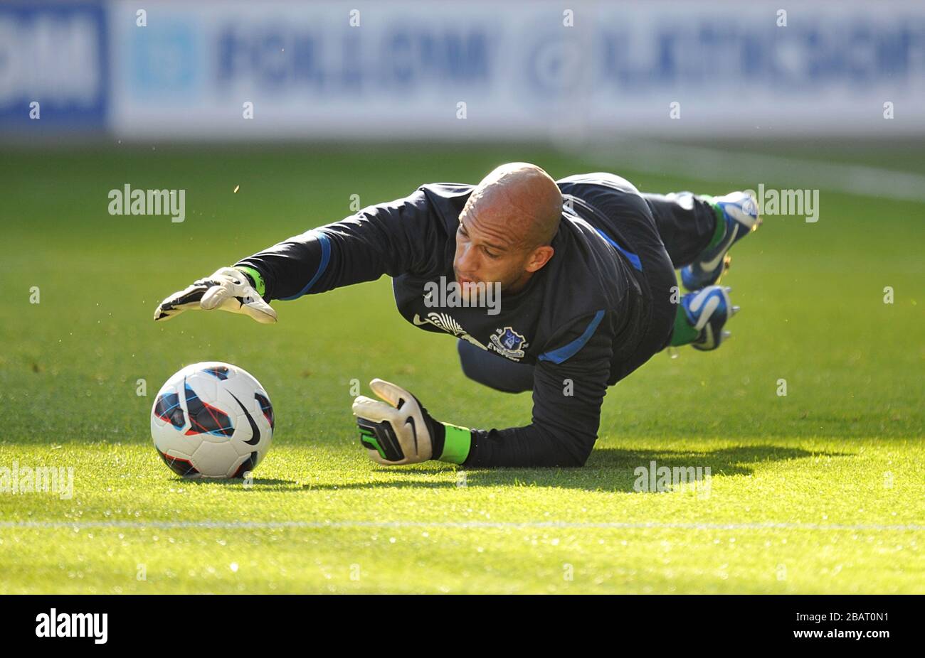 Tim Howard, Everton Stock Photo - Alamy
