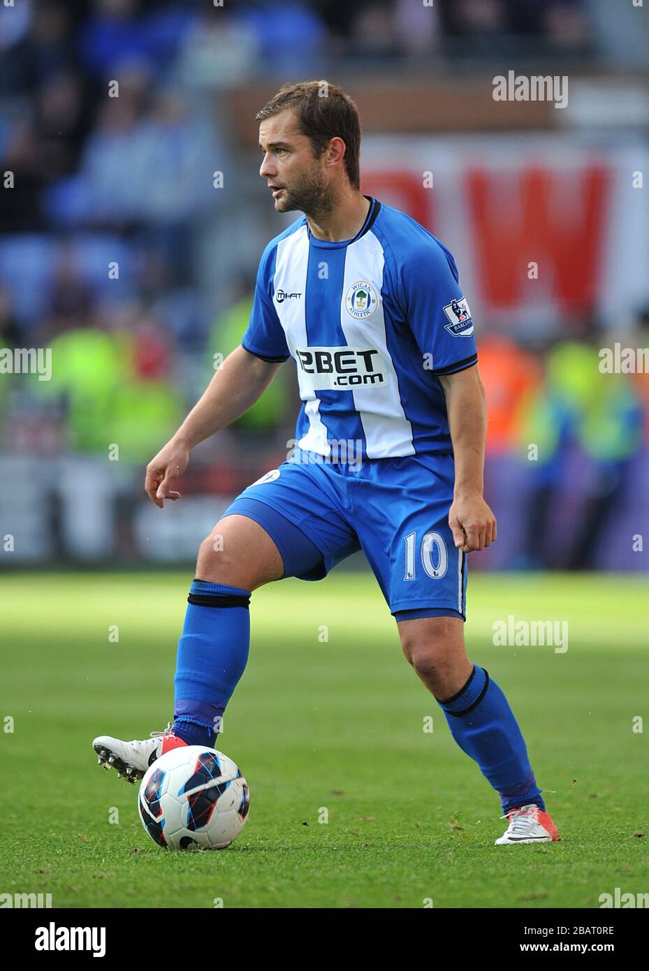 Shaun Maloney, Wigan Athletic Stock Photo - Alamy