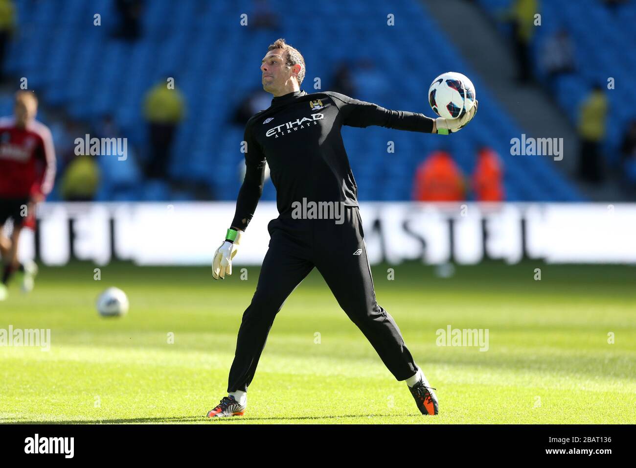 Richard Wright, Manchester City goalkeeper Stock Photo - Alamy