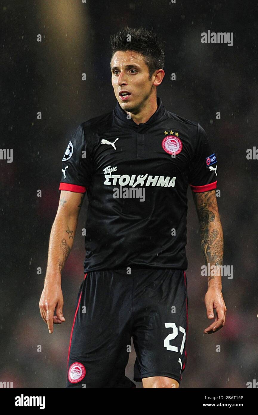 Leandro Greco, Olympiakos Stock Photo - Alamy