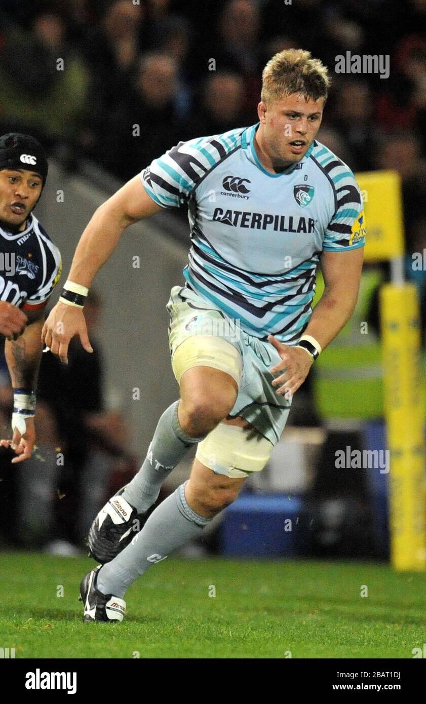 Leicester Tigers' Ed Slater Stock Photo - Alamy