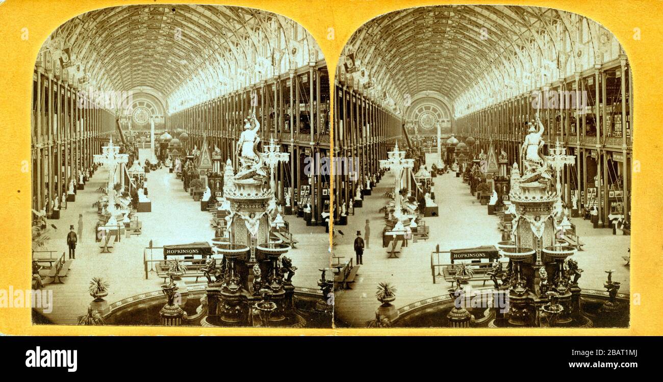 London International Exhibition 1862 High Resolution Stock Photography ...
