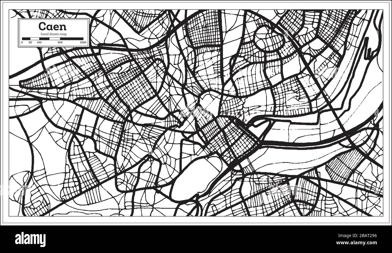 Caen france Stock Vector Images - Alamy