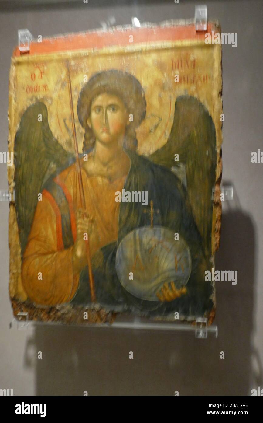 Byzantine Museum, Athens, Greece Stock Photo - Alamy