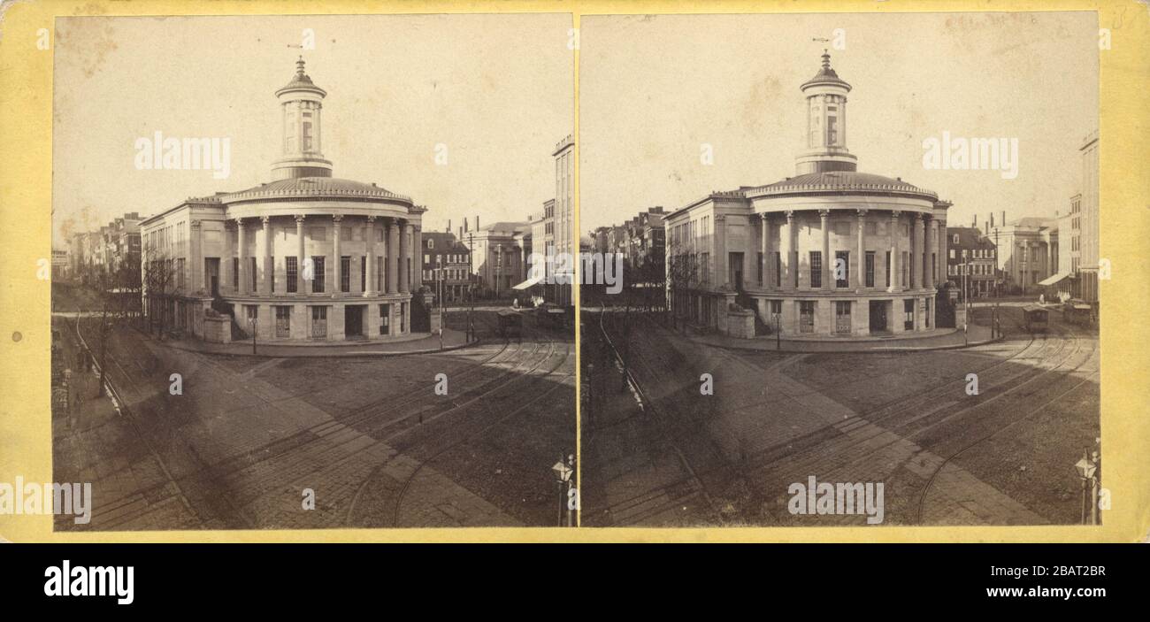 The Mercantile Exchange Building, Philadelphia, by John Moran, ca 1860 ...