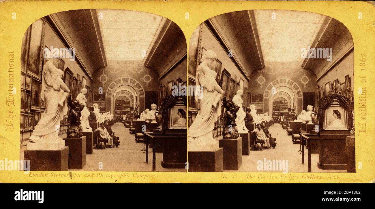 The Foreign Picture Gallery, International Exhibition of 1862, London ...