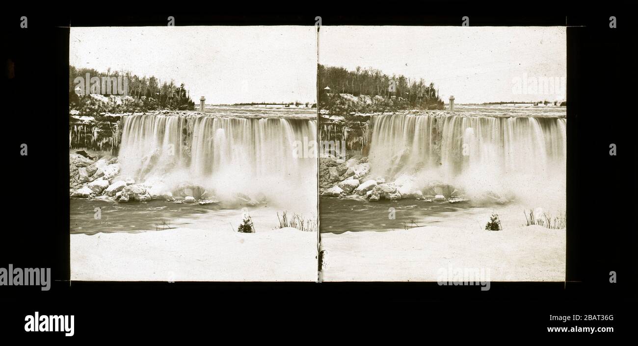 Terrapin Tower From Canada, Niagara Falls, by Samuel J. Mason, ca 1860 ...