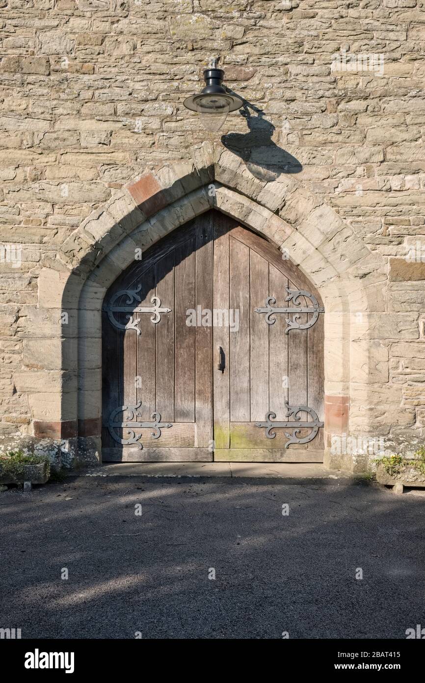 Locked church door hi-res stock photography and images - Alamy