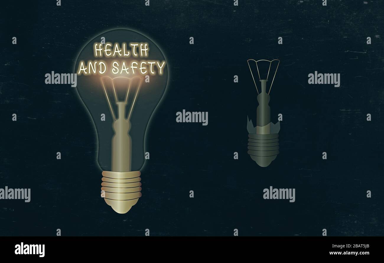 Conceptual hand writing showing Health And Safety question. Concept ...