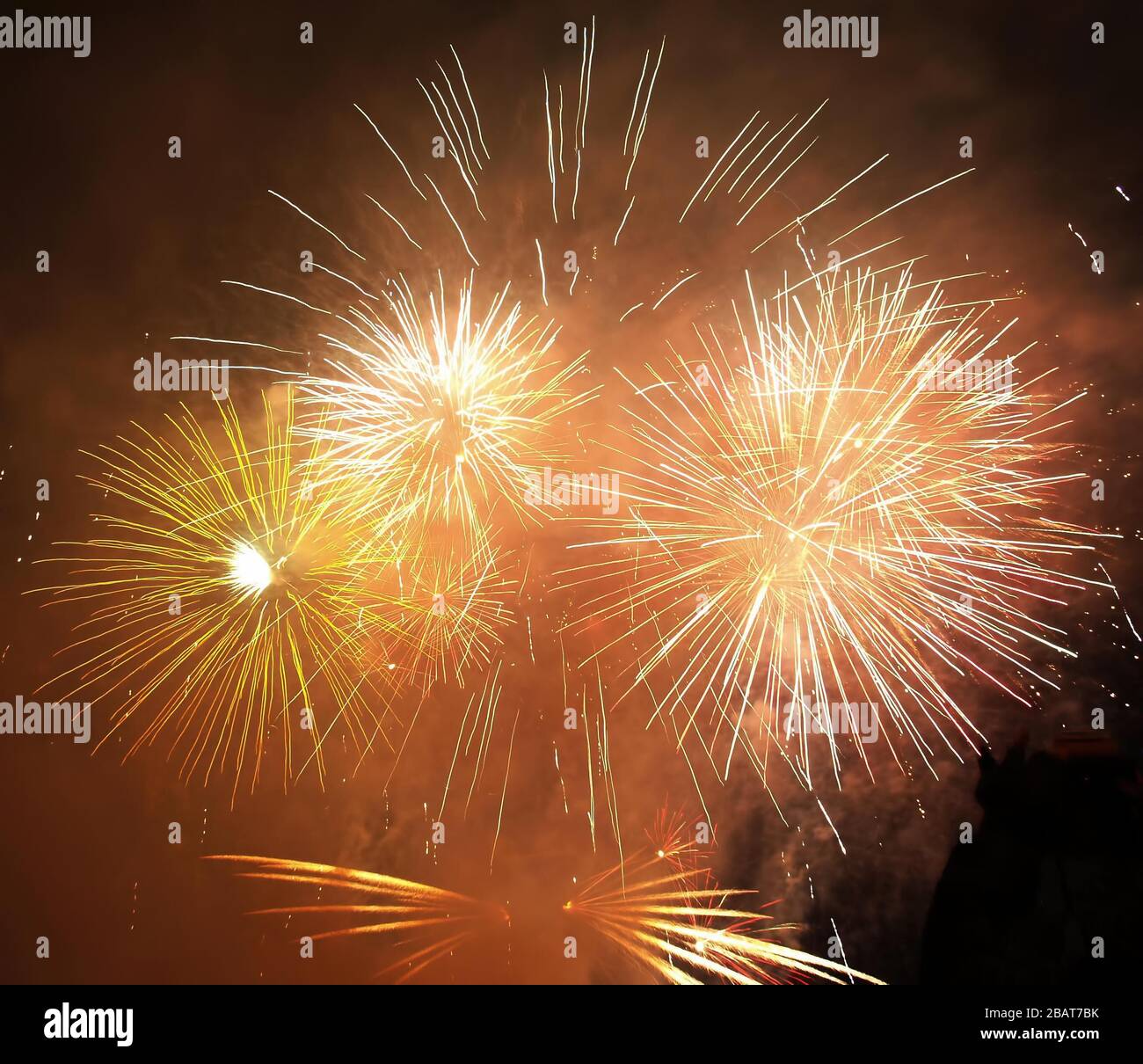 French national independence fireworks hi-res stock photography and ...