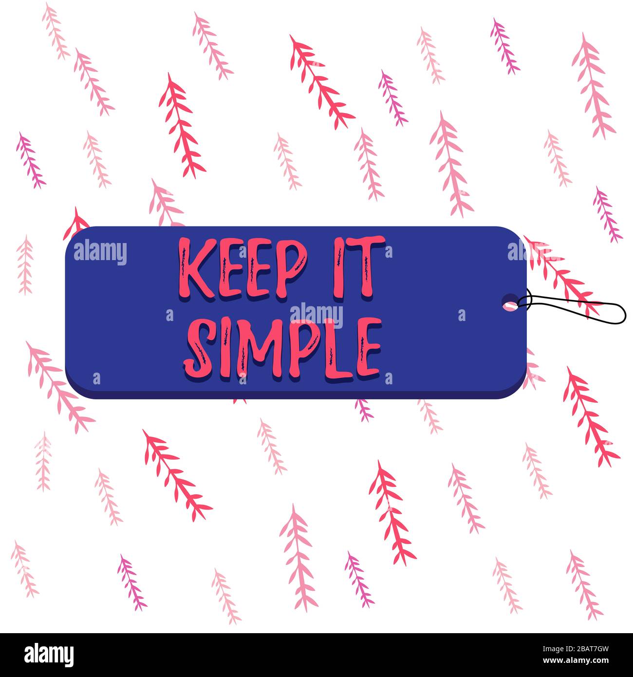 Handwriting text Keep It Simple. Conceptual photo to make something ...