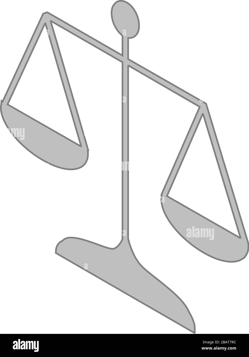 3D vector of a scale Stock Vector Image & Art - Alamy