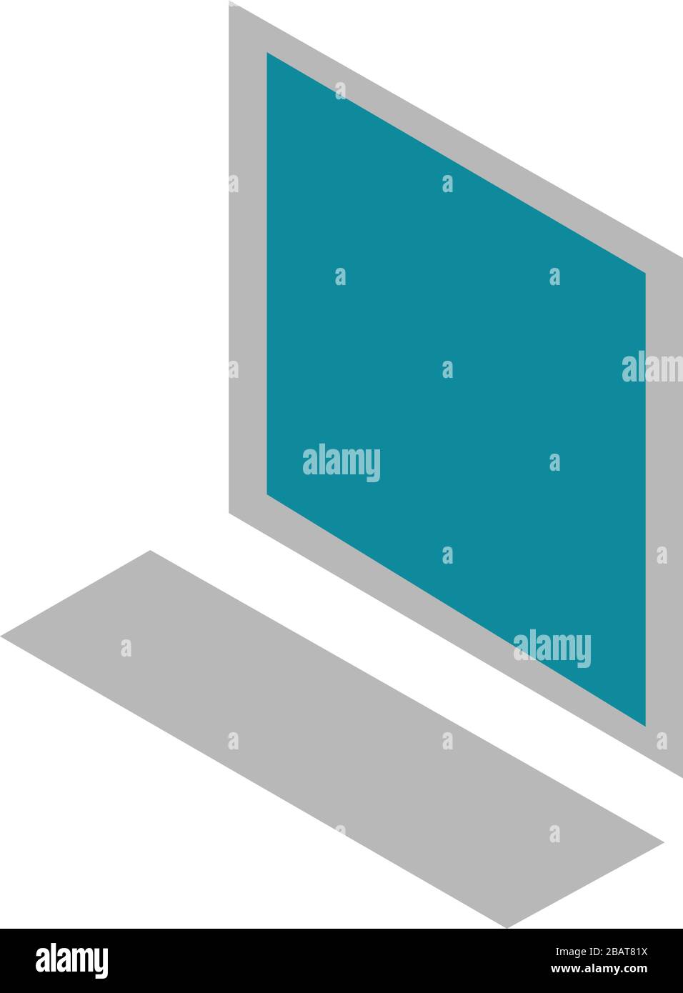 3D vector of a computer Stock Vector Image & Art - Alamy