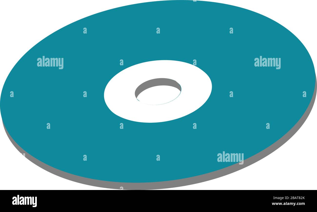 3D vector of a compact disk Stock Vector Image & Art - Alamy