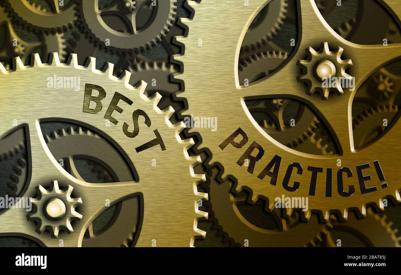 Text sign showing Best Practice. Business photo showcasing commercial ...