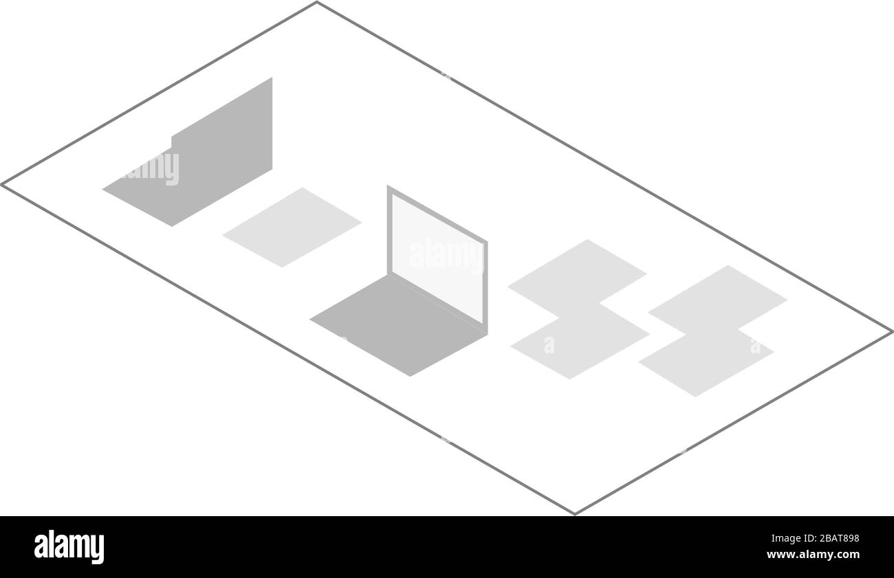 3d modern office conference Stock Vector Images - Alamy