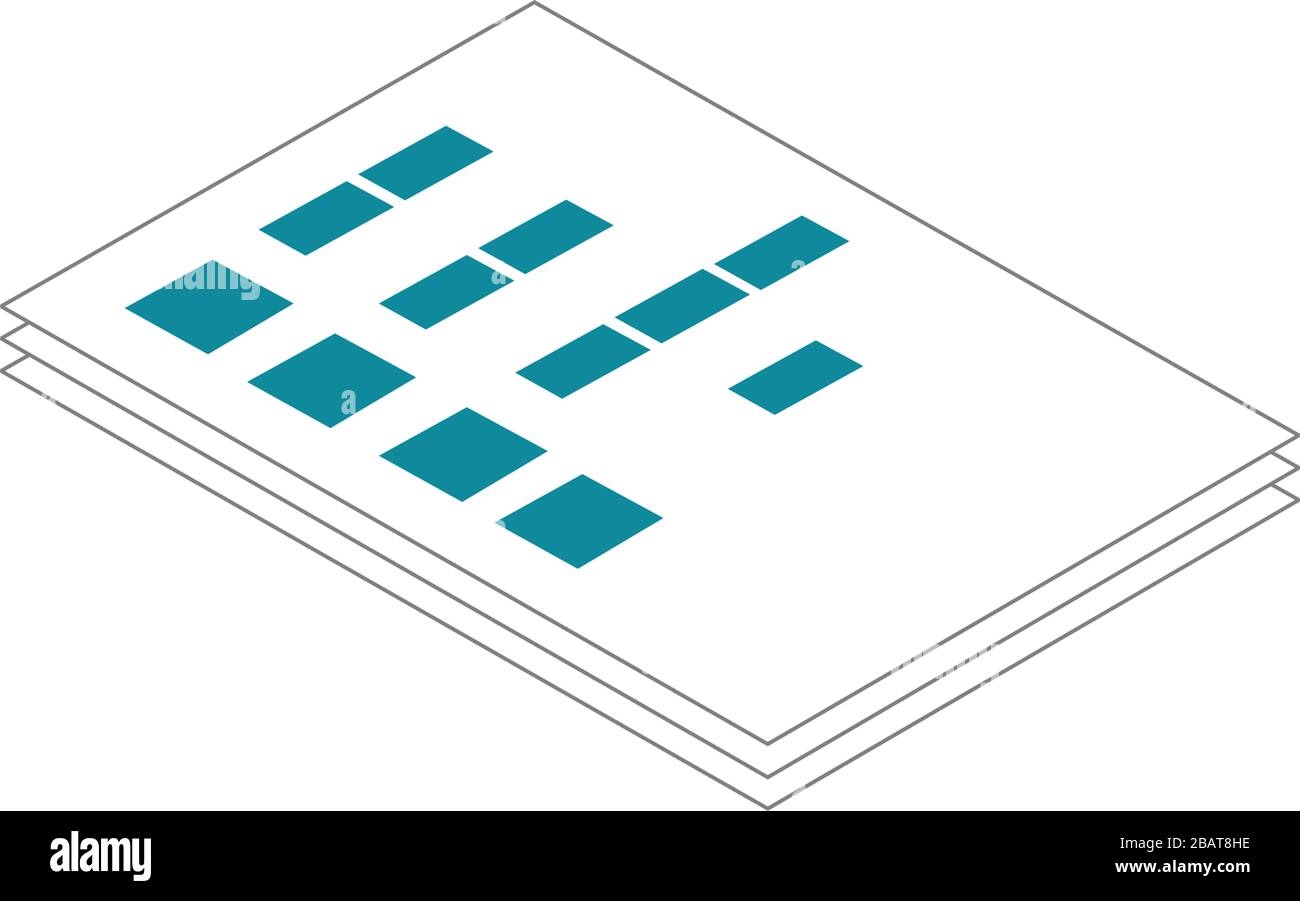 Work table businessman papers Stock Vector Images - Alamy