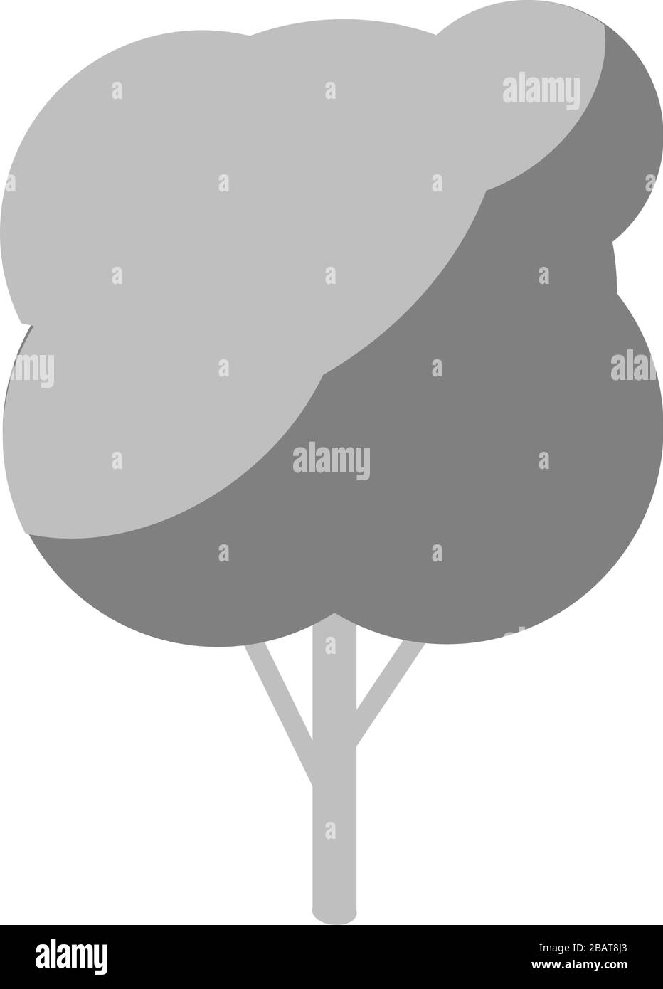 3D vector of a tree Stock Vector Image & Art - Alamy