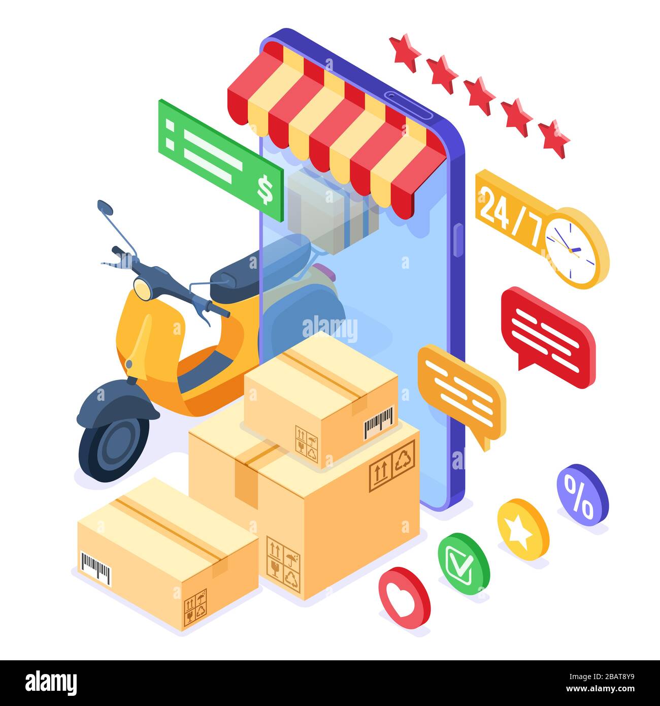 The order service Stock Vector Images - Alamy