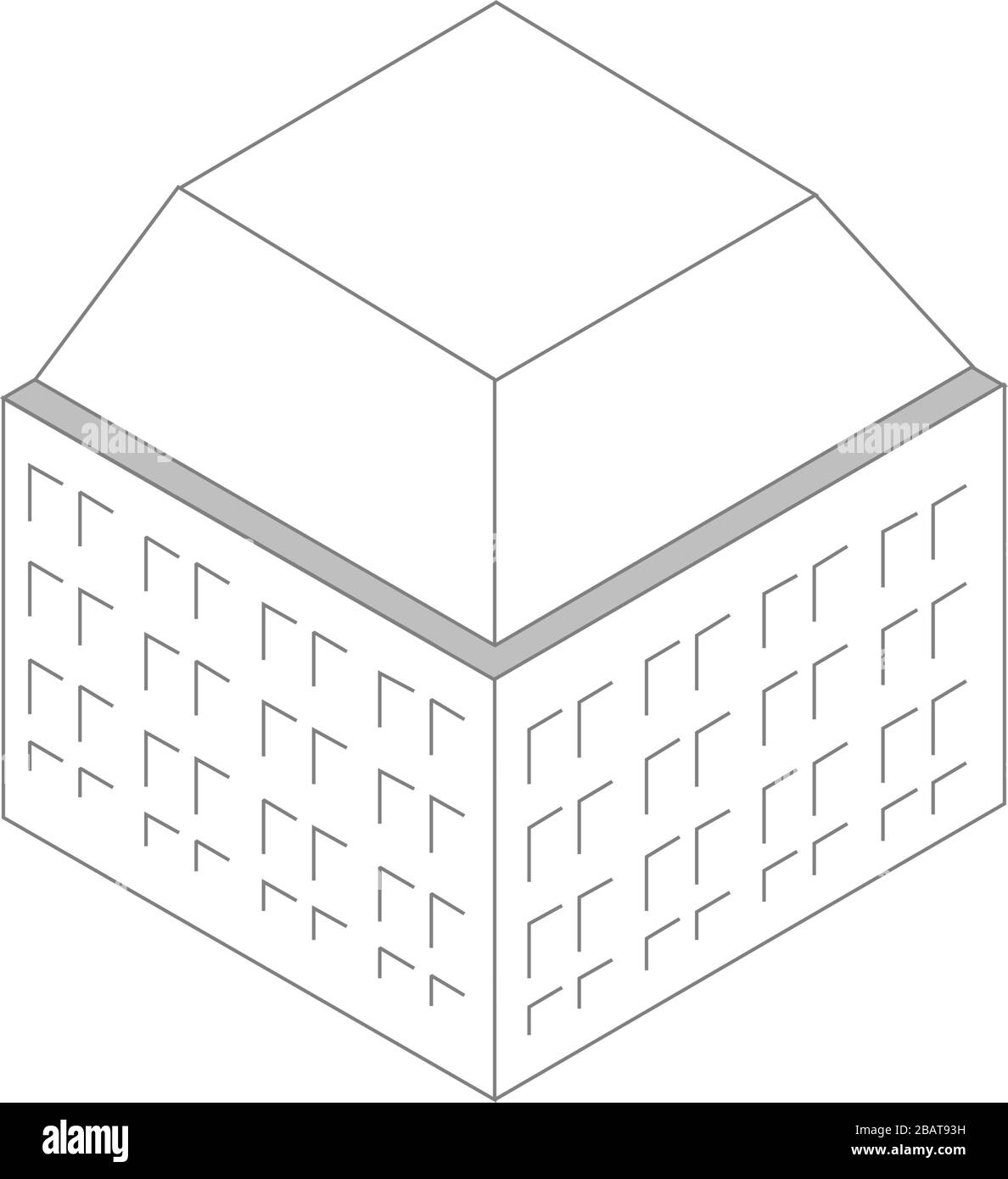 3D vector of building Stock Vector Image & Art - Alamy