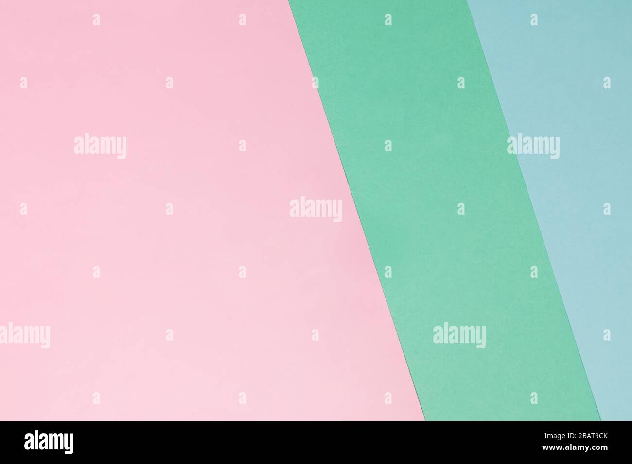 Abstract modern background with pastel pink and mint colors Stock Photo ...