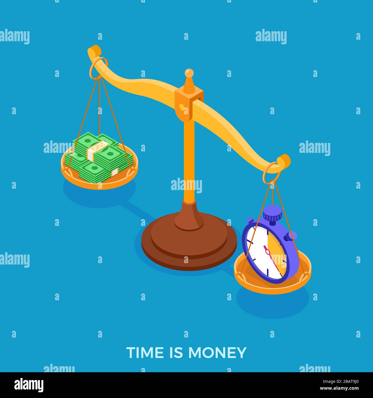 Money time scale Stock Vector Images - Alamy