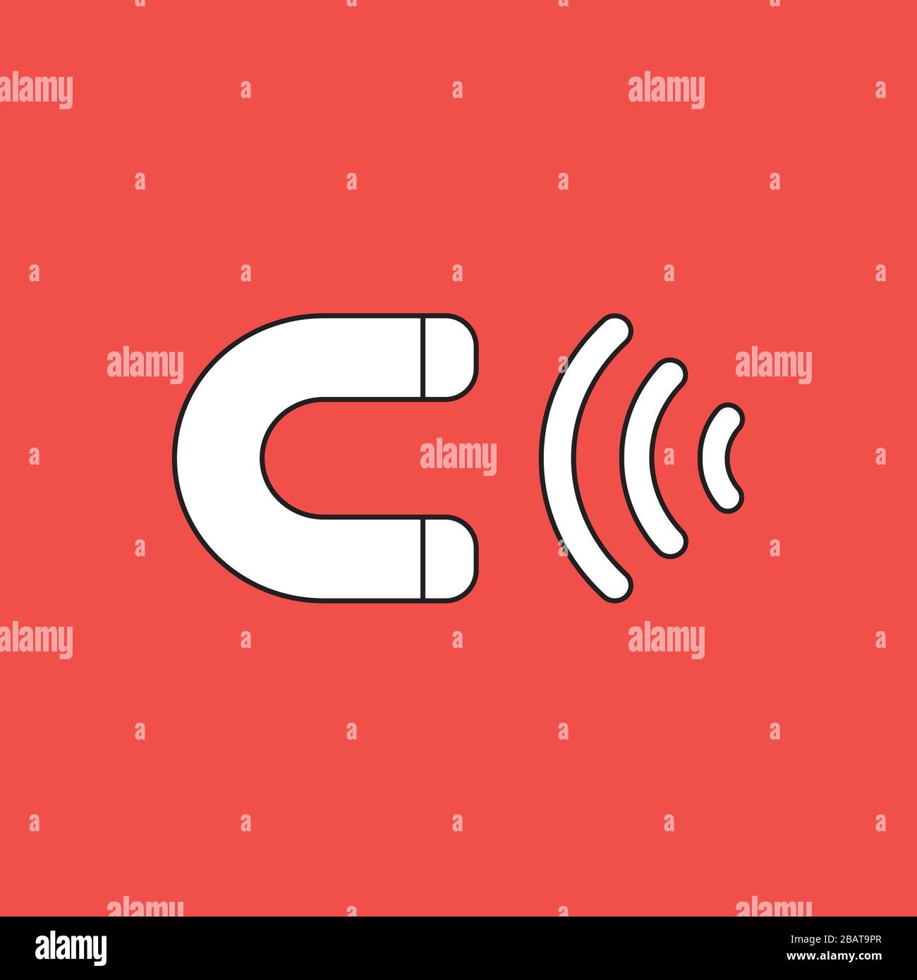 Magnetism and electromagnetism Stock Vector Images - Alamy