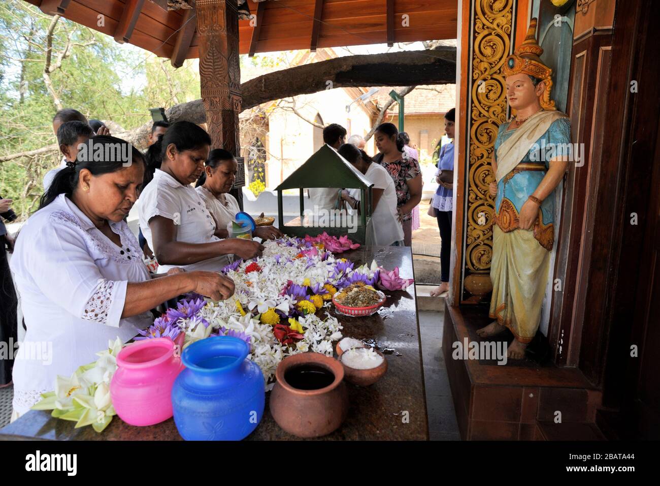 Sri Lanka, Kandy, Pattini Devale, Neth Boodiya temple Stock Photo - Alamy