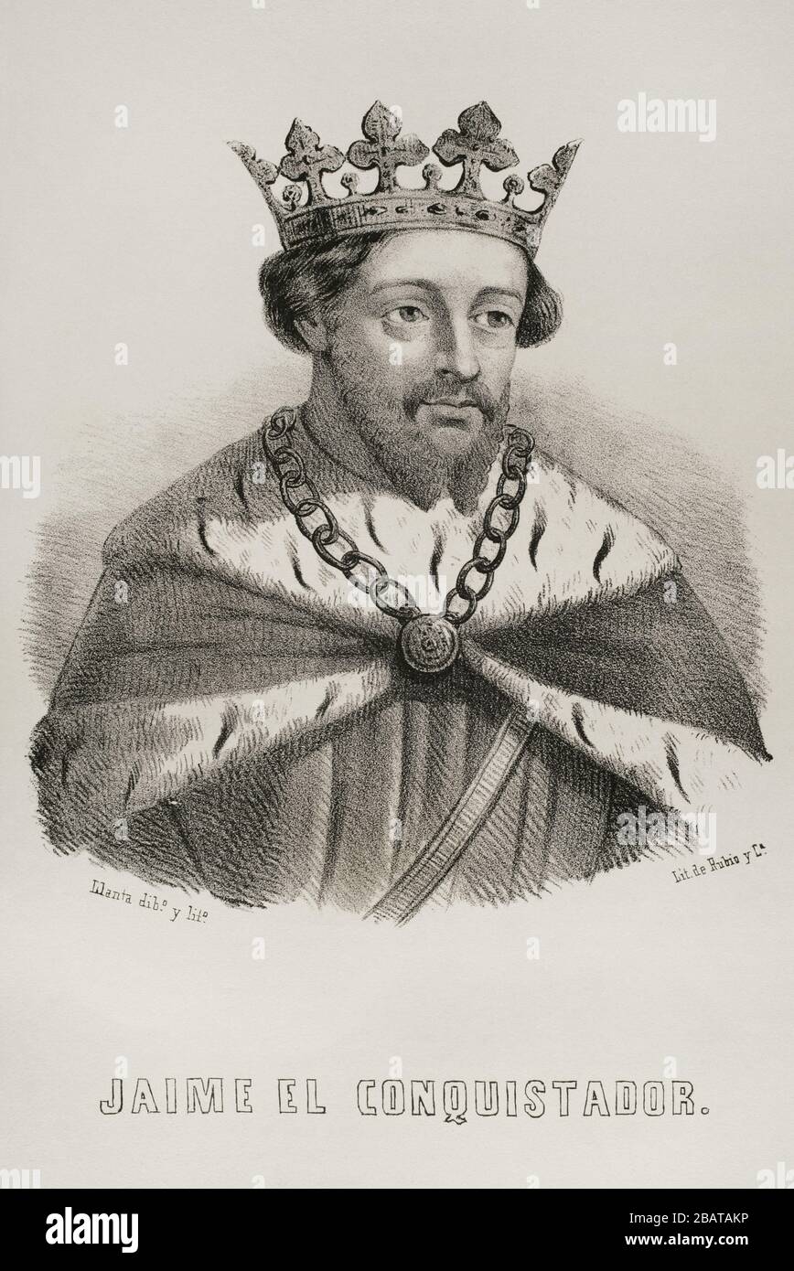 King james i of aragon hi-res stock photography and images - Alamy