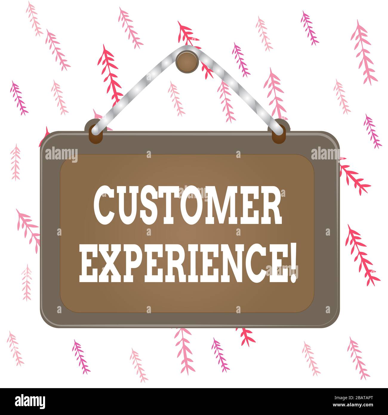 Handwriting text writing Customer Experience. Conceptual photo product ...