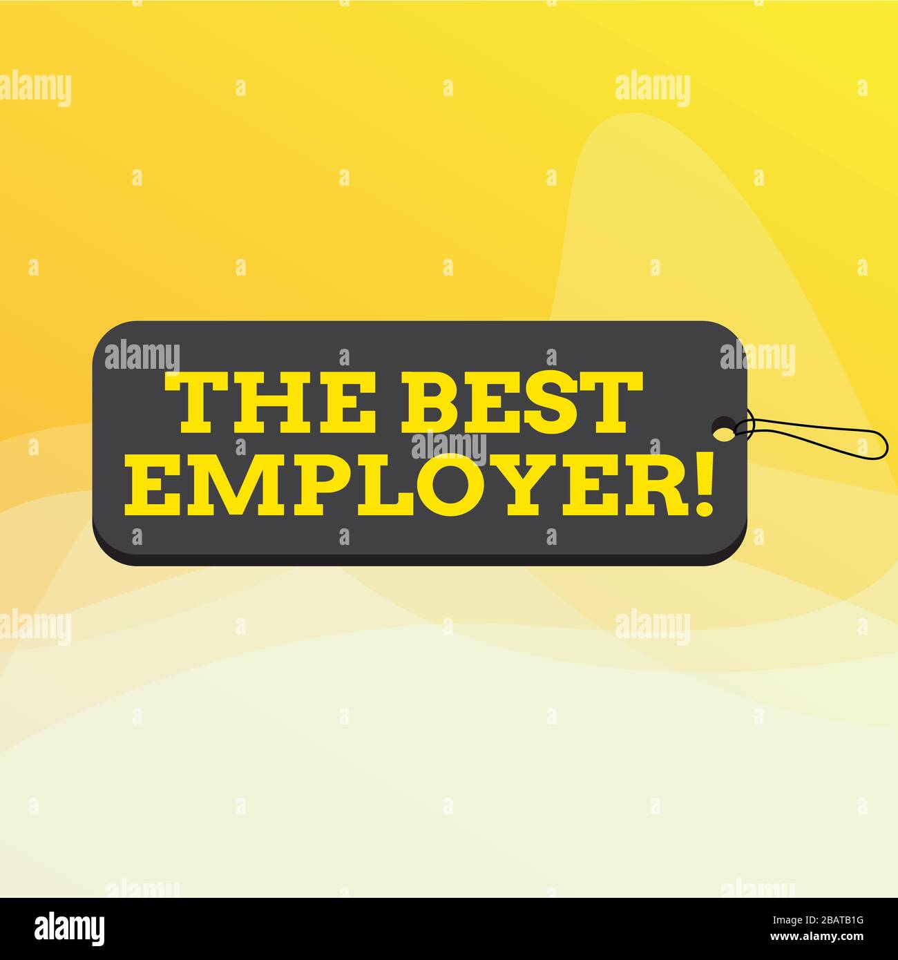 Writing note showing The Best Employer. Business concept for created ...