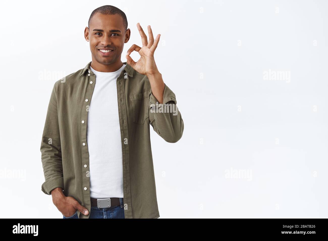 Good quality, guarantee you like it. Portrait of confident african ...