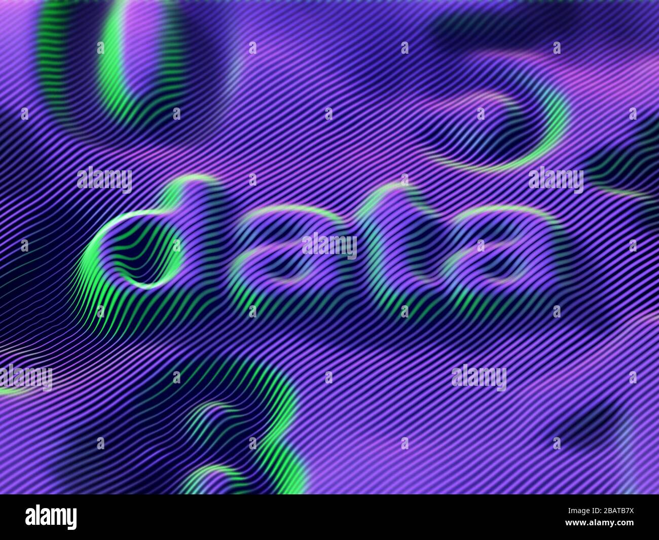 3D word data with digits on striped digital surface Stock Vector Image ...