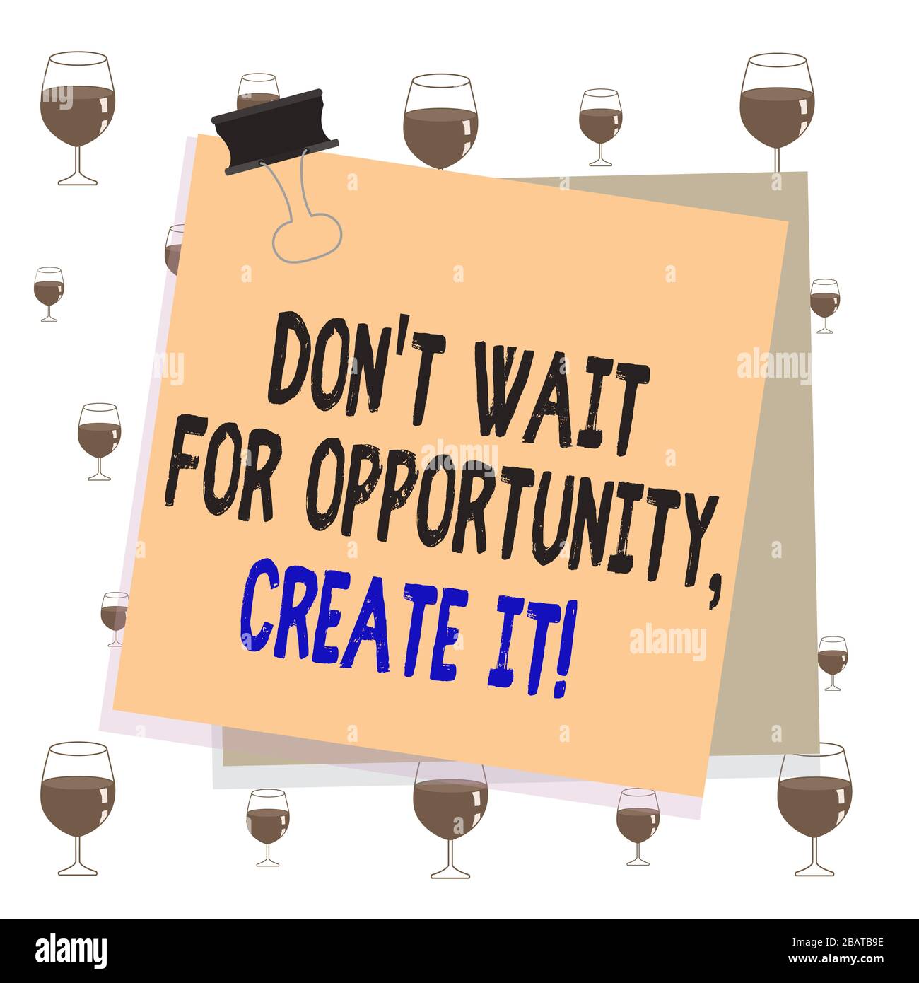 Dont wait Cut Out Stock Images & Pictures - Alamy