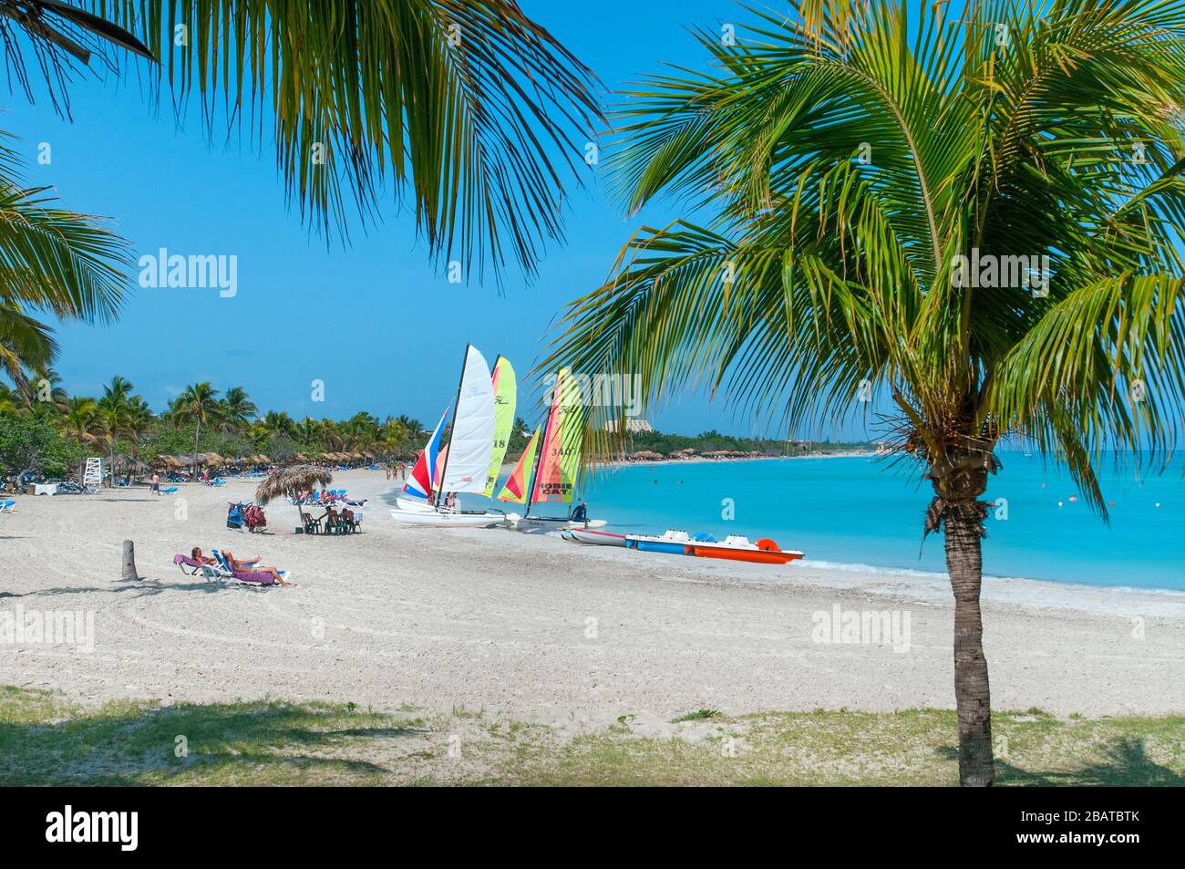 Varadero beach, Matanzas, Cuba Stock Photo - Alamy