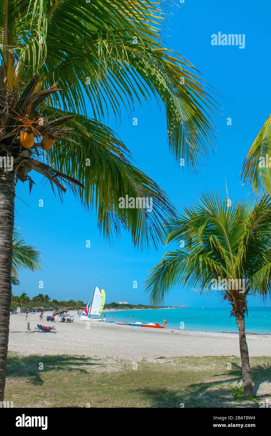 Beach at Varadero, Matanzas, Cuba Stock Photo - Alamy