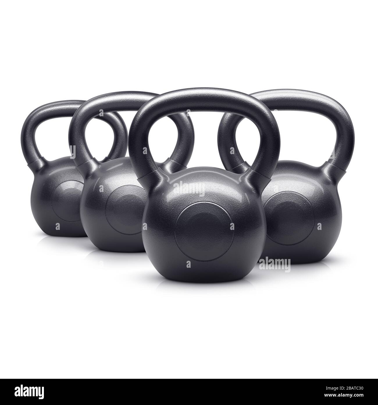 Home gym kettlebells hi-res stock photography and images - Alamy
