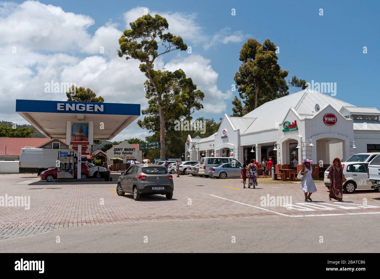 Sedgefield, Knysna, Western Cape, South Africa. Dec 2019. Service ...