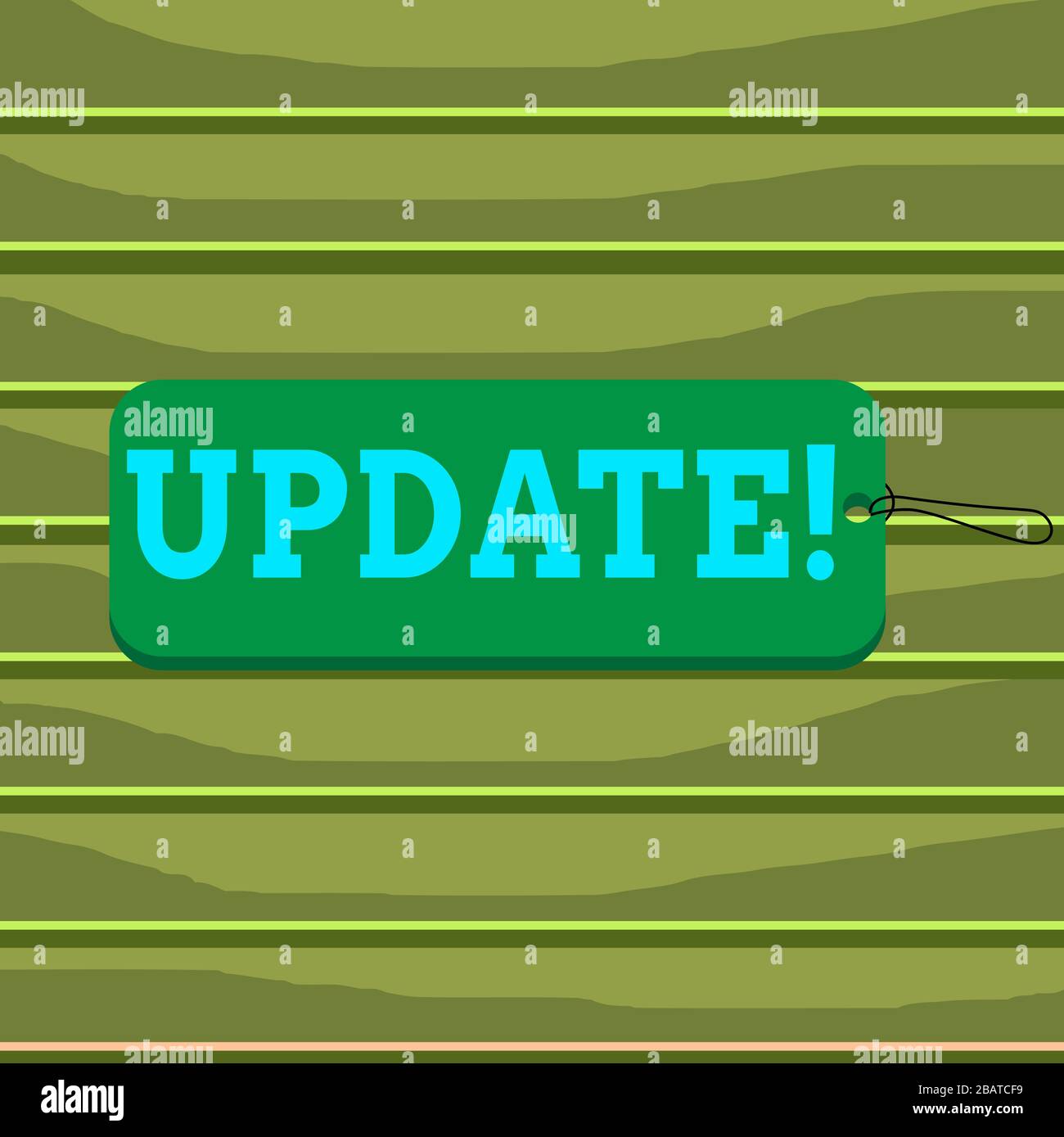 Conceptual hand writing showing Update. Concept meaning make something more modern or up to date ...