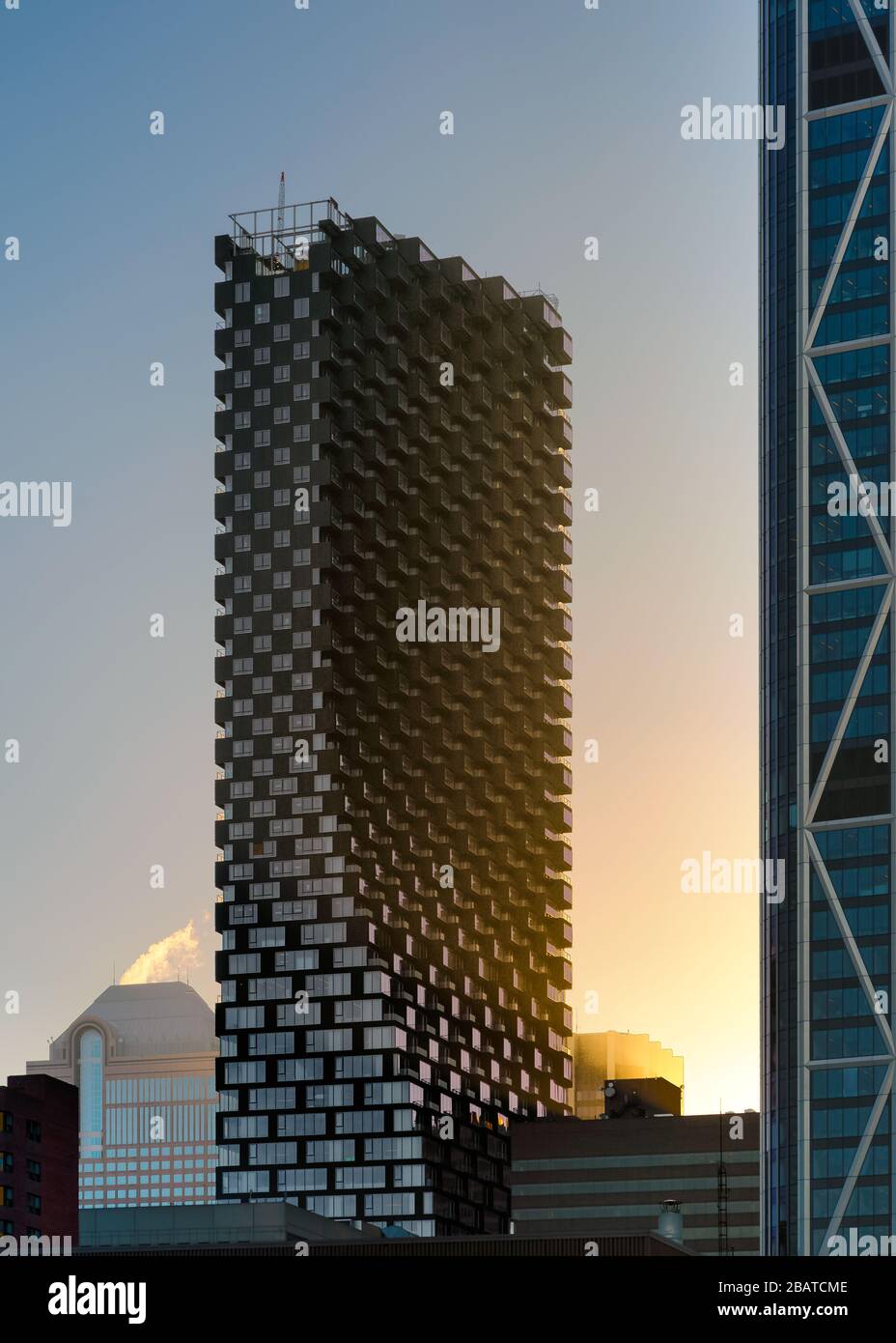 Calgary, Alberta / Canada - March 19, 2020: Great Architecture. New ...