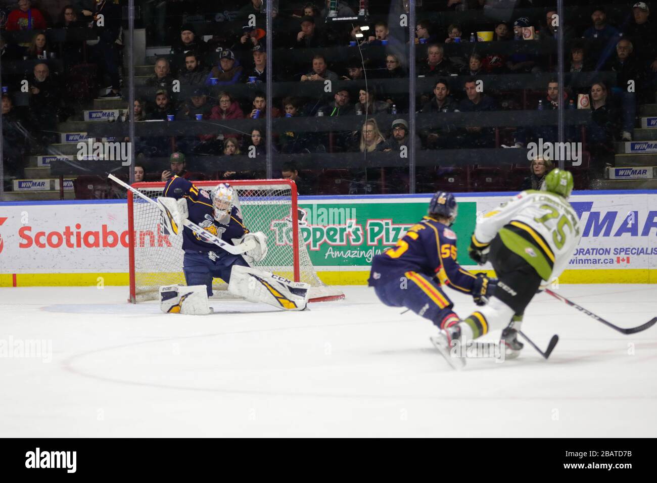 Goal net canada flag hi-res stock photography and images - Alamy