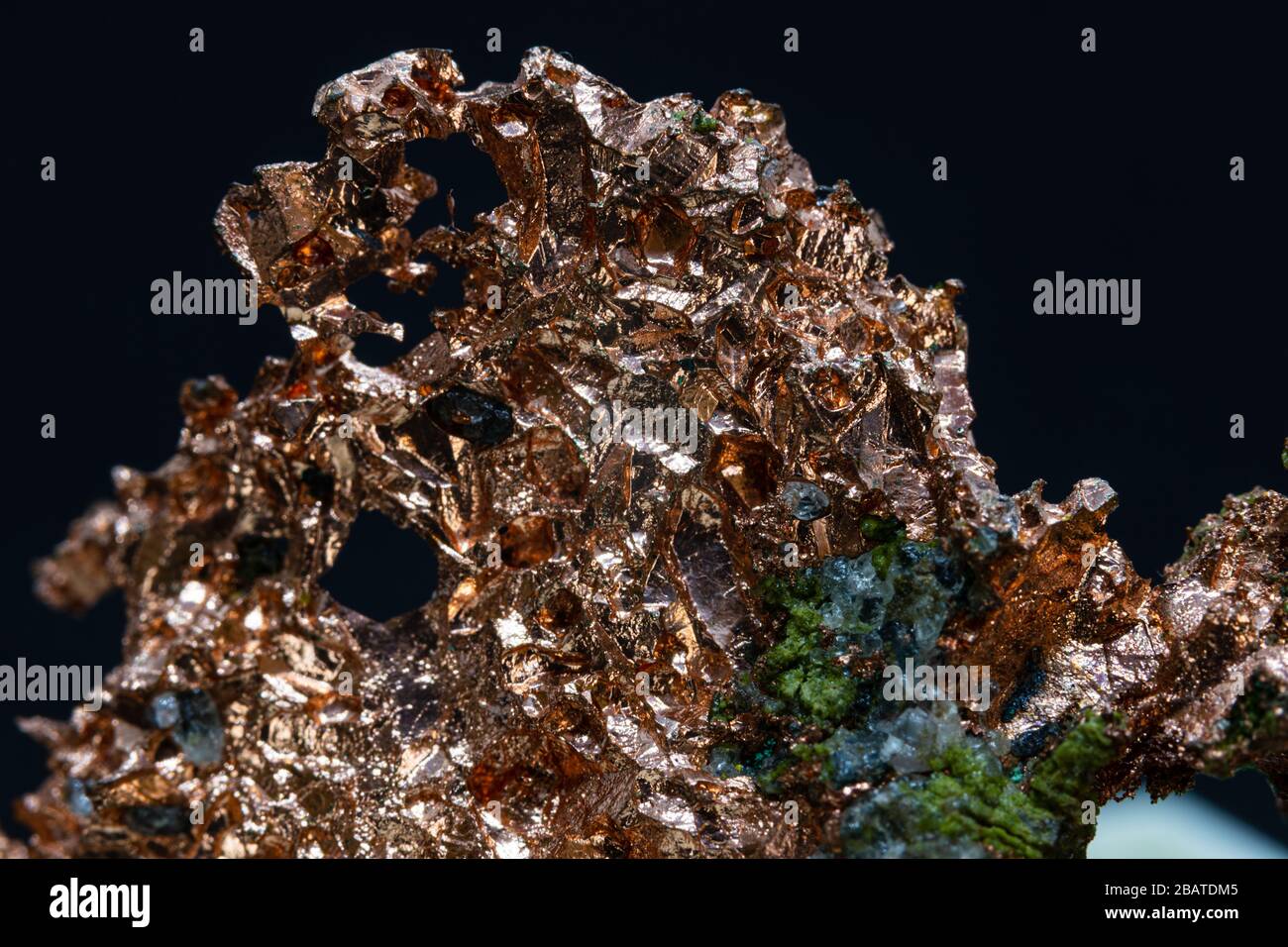 Native copper crystal hi-res stock photography and images - Alamy