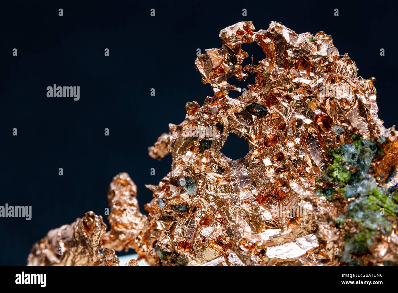 Native copper crystal hi-res stock photography and images - Alamy