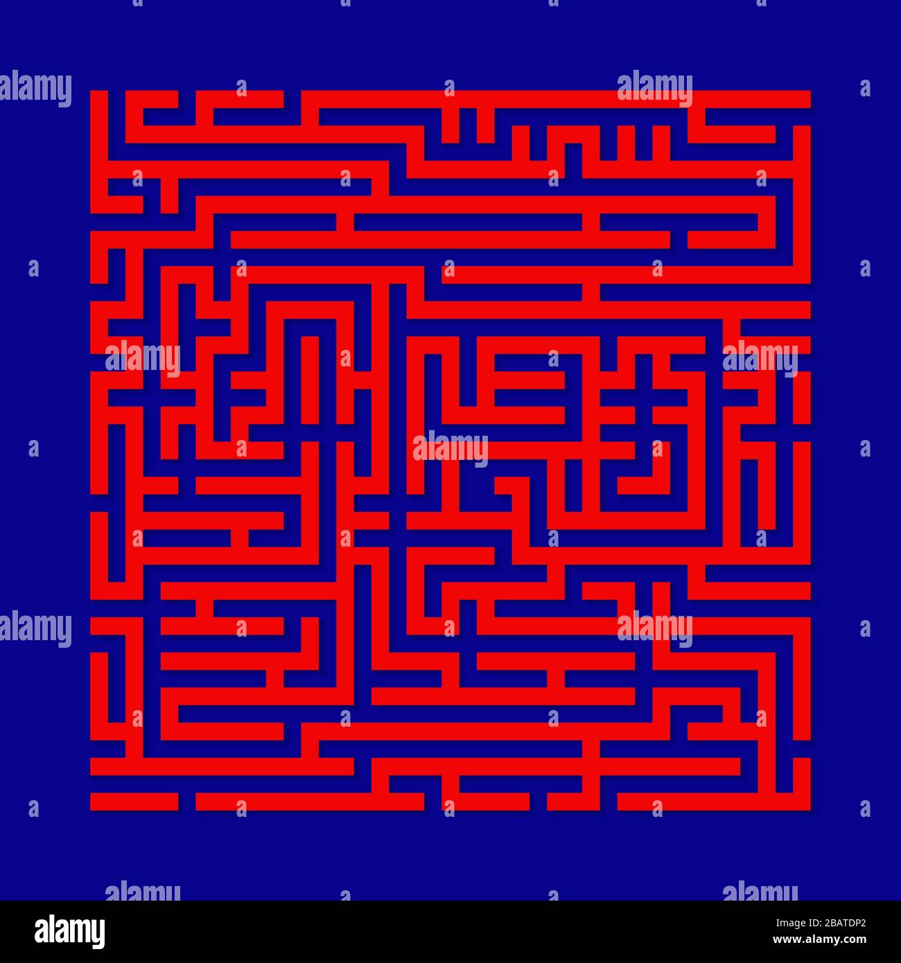 Labyrinth maze game, Labyrinth shape design element Stock Vector Image & Art - Alamy