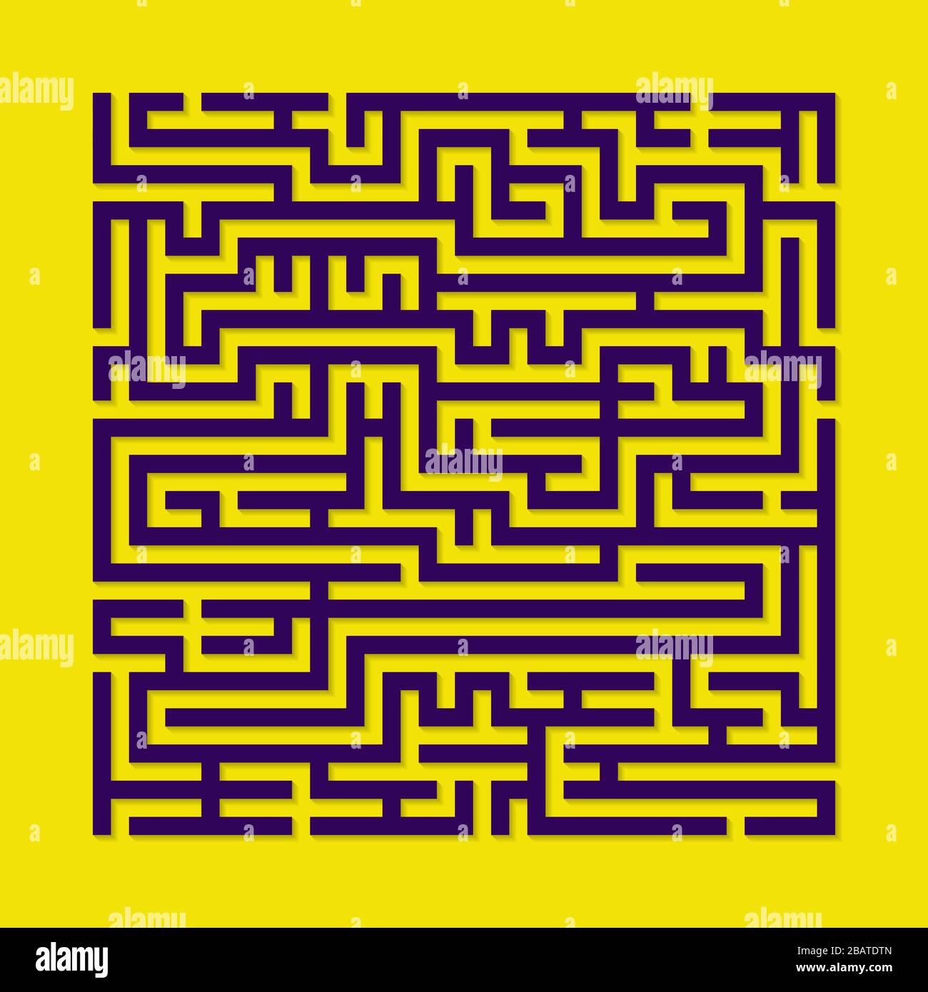 Labyrinth Design Stock Vector Images - Alamy